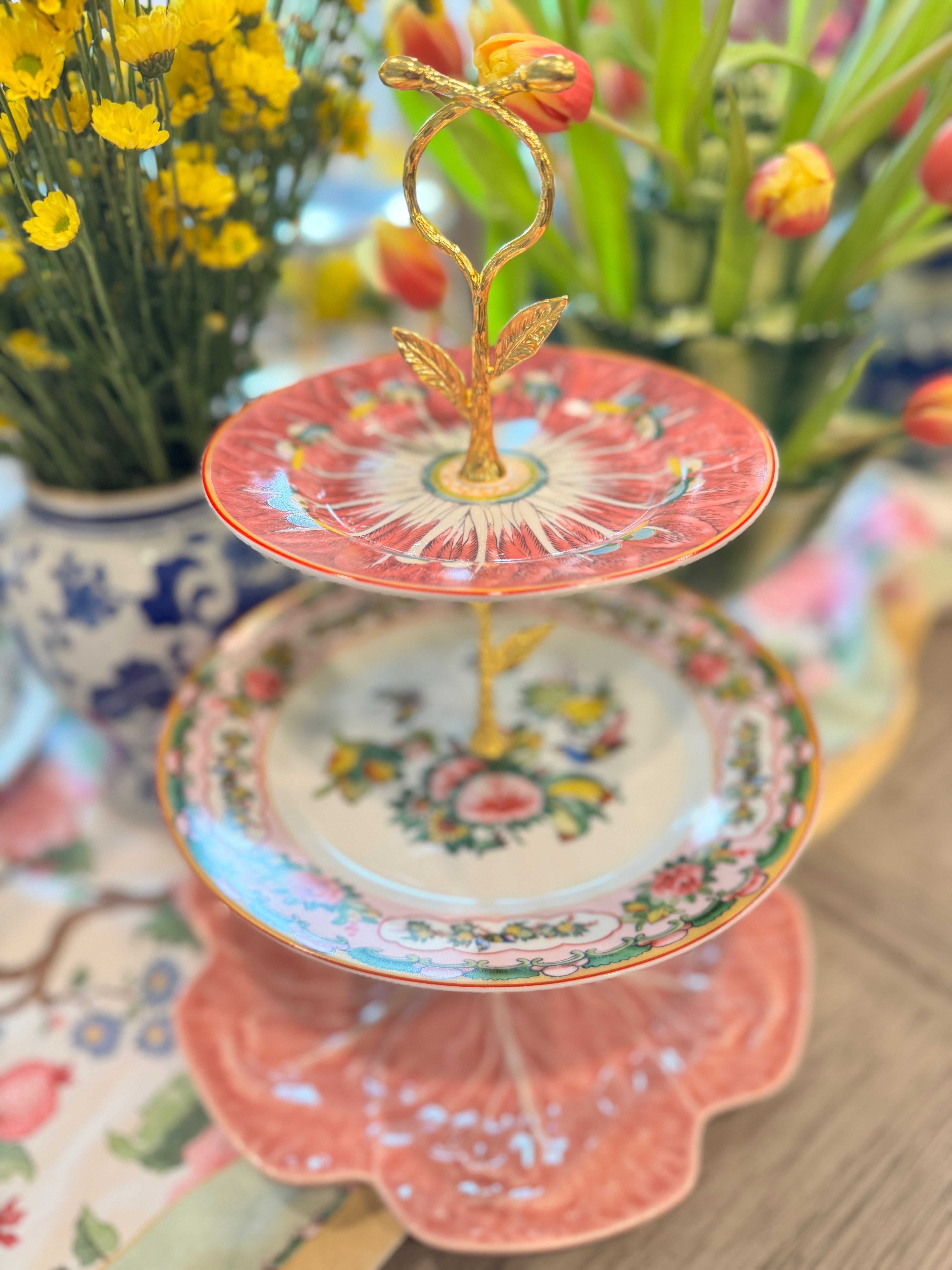 Bok Choy and Bordallo Pinheiro 3 Tier Stand – Tiers of Joy